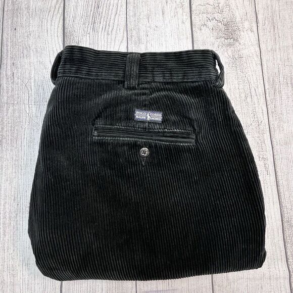 Polo Ralph Lauren | Pants | Vintage Polo By Ralph Lauren Pants Sz 38x34 Black Philip Pant ...